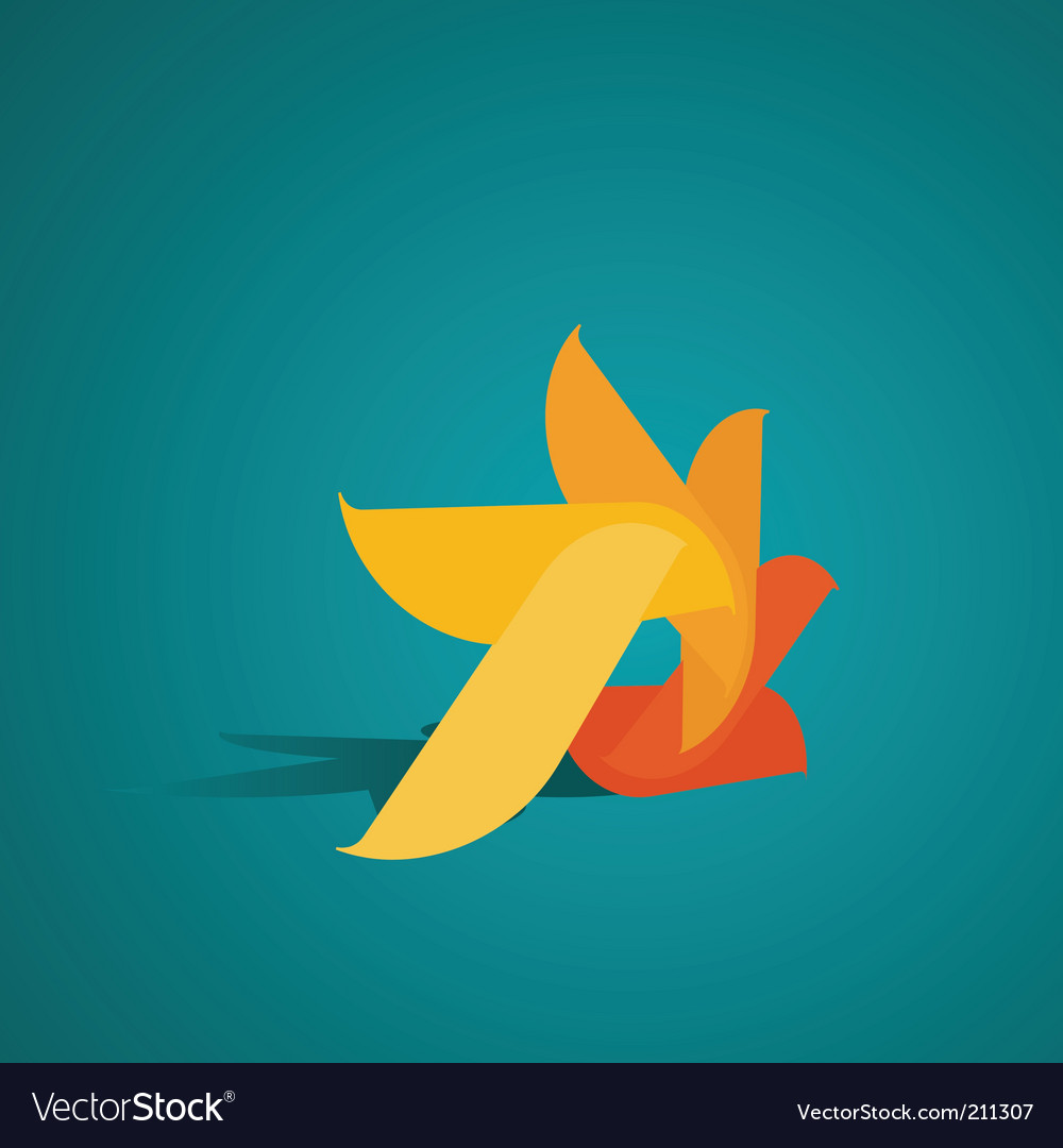 Abstract icon Royalty Free Vector Image - VectorStock