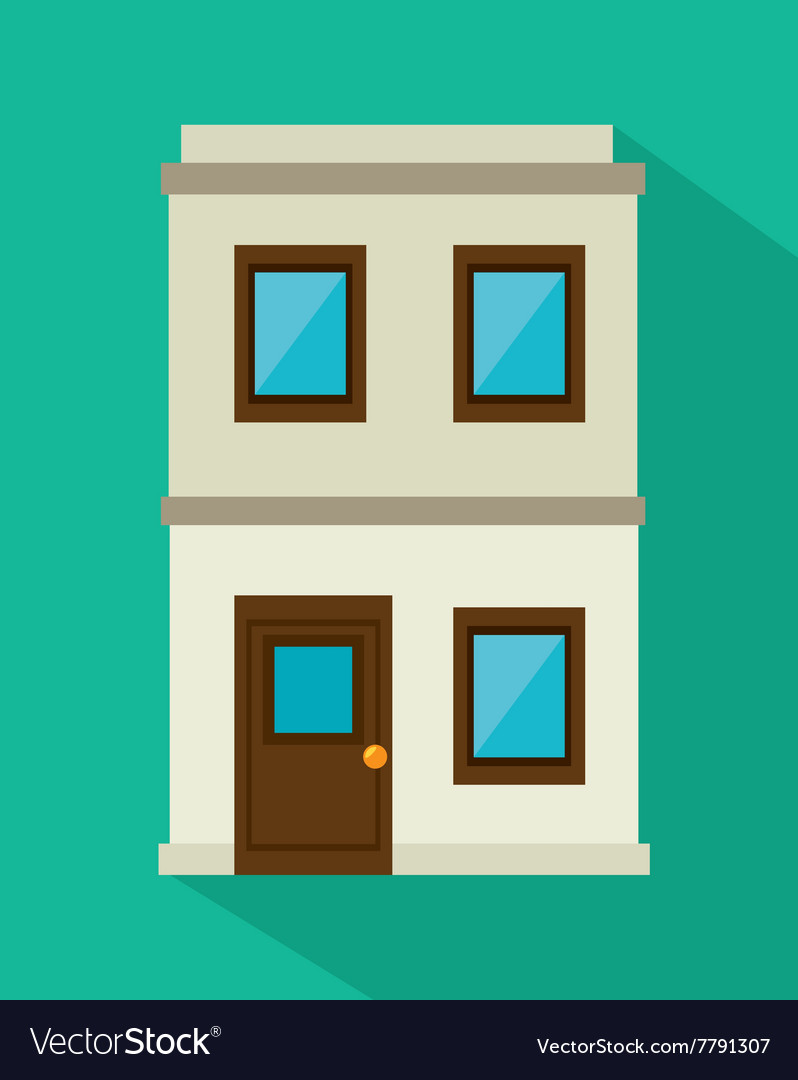 Buildings concept design Royalty Free Vector Image