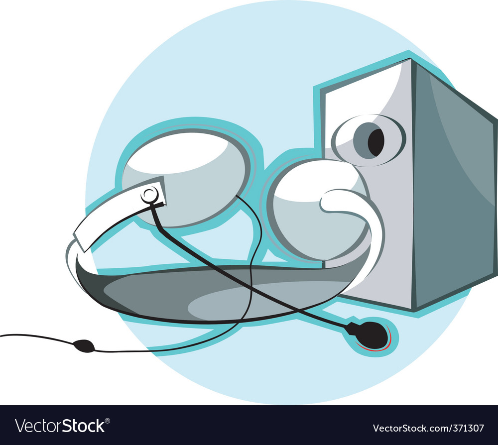 Headphone Royalty Free Vector Image - VectorStock