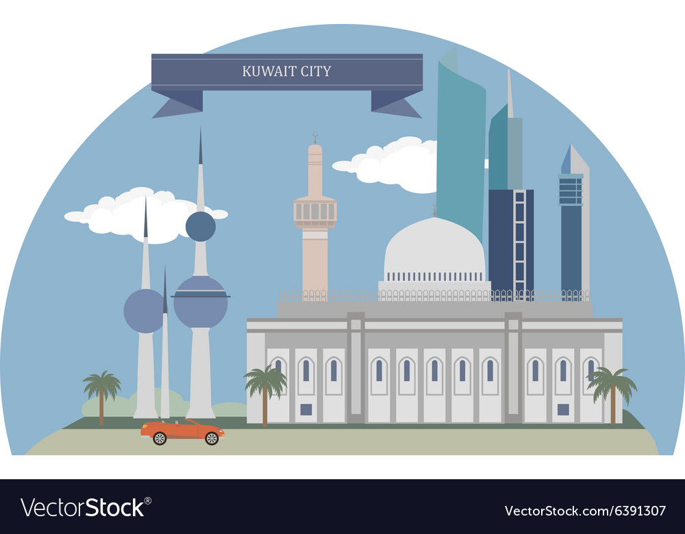 Kuwait Royalty Free Vector Image - VectorStock