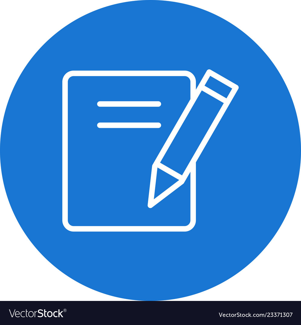 Notes icon Royalty Free Vector Image - VectorStock