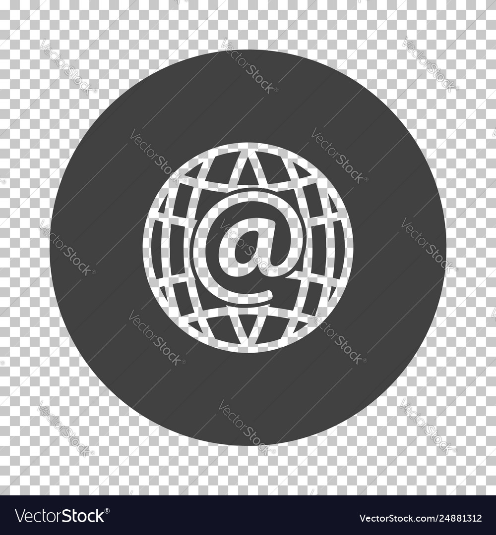 Global e-mail icon Royalty Free Vector Image - VectorStock