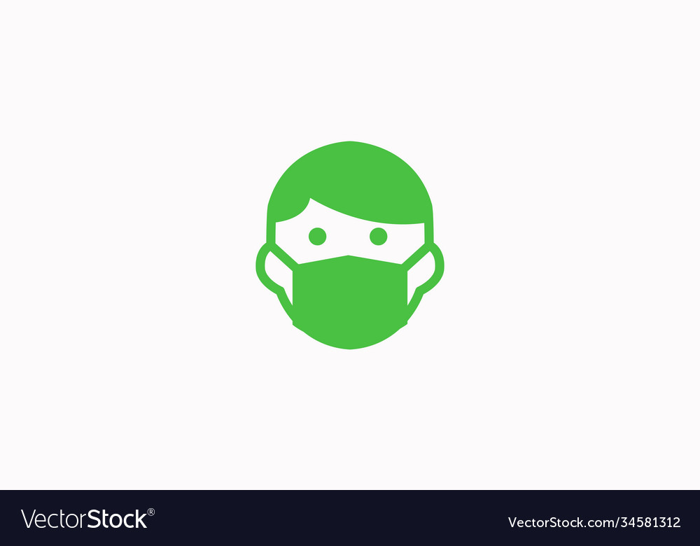 Mask icon Royalty Free Vector Image - VectorStock