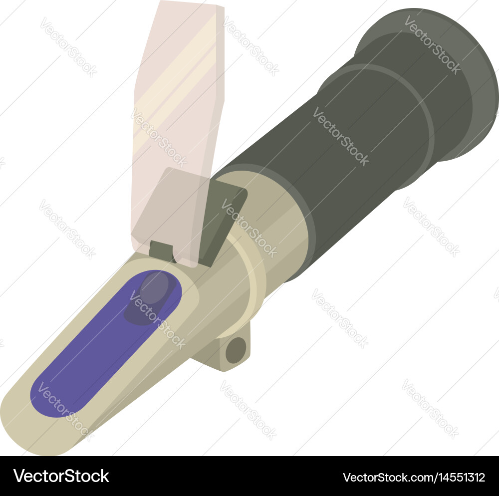 Spectrophotometer icon cartoon style Royalty Free Vector