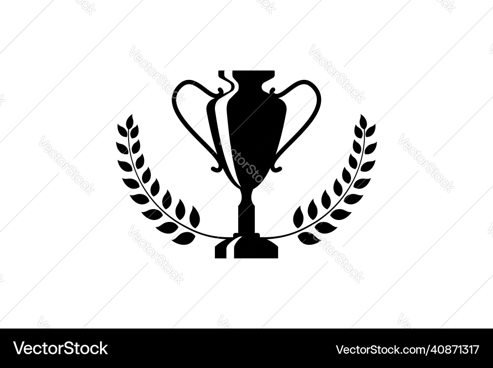 Best champions cup trophy design champion cup Vector Image
