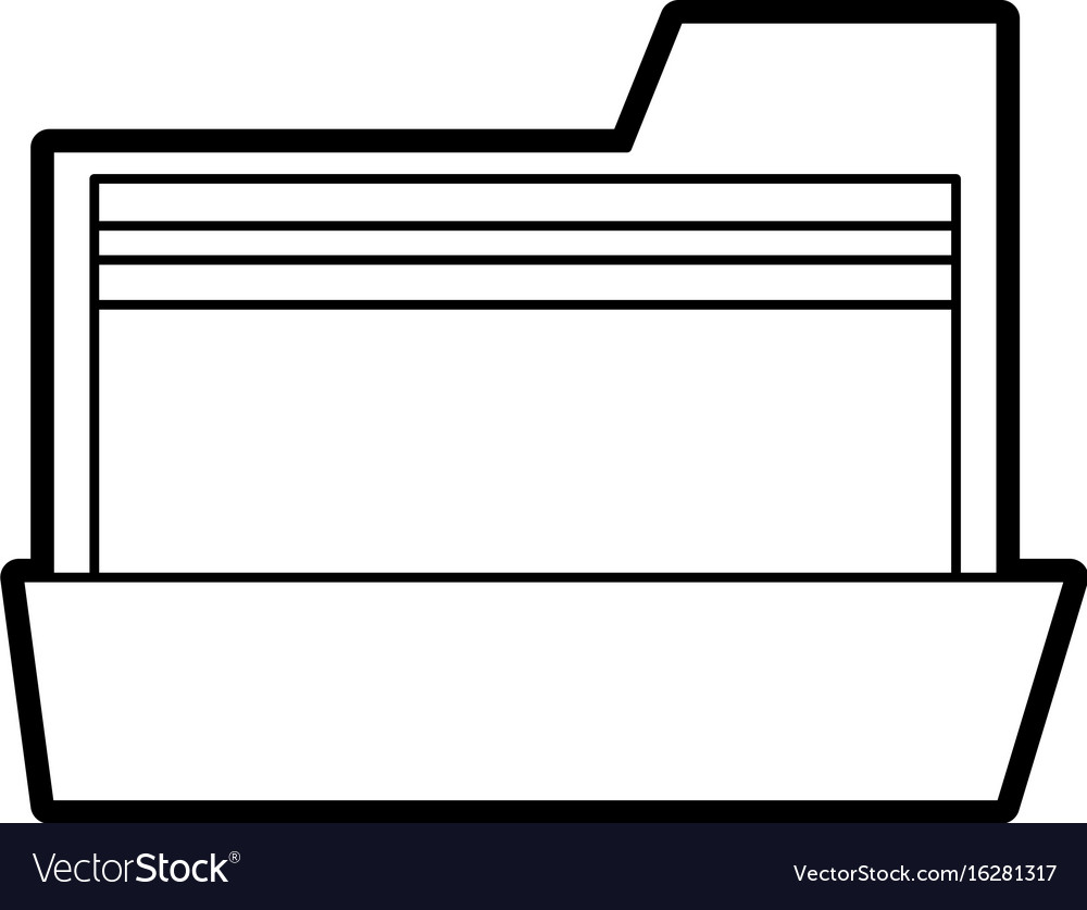 Folder Royalty Free Vector Image - VectorStock