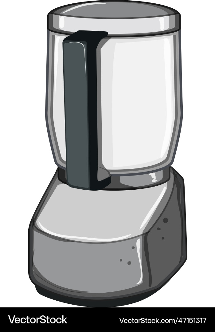Home blender kitchen cartoon Royalty Free Vector Image