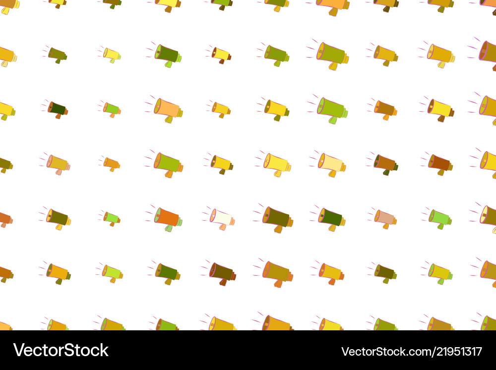 Loud speaker background abstract hand drawn Vector Image