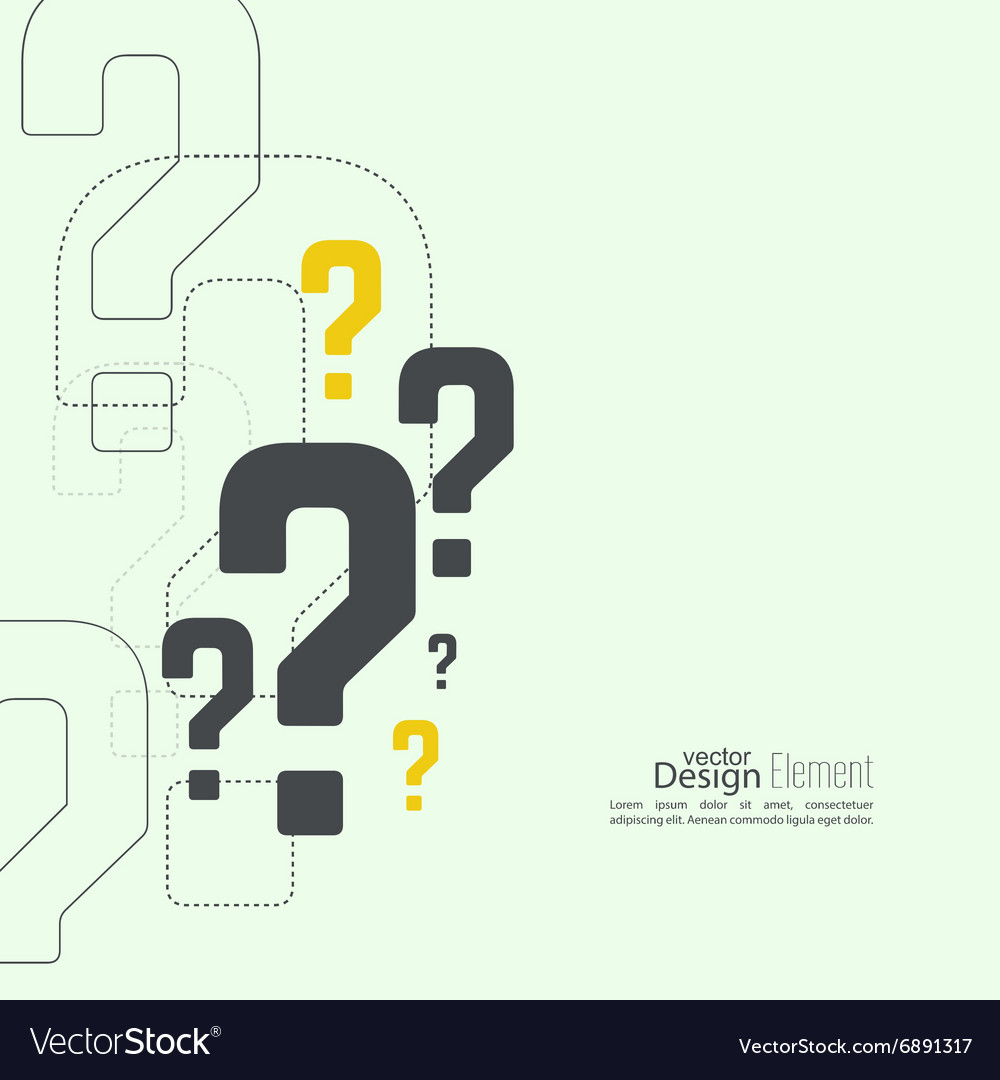 Question mark icon Royalty Free Vector Image - VectorStock