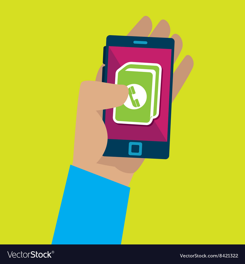 App mobile design Royalty Free Vector Image - VectorStock