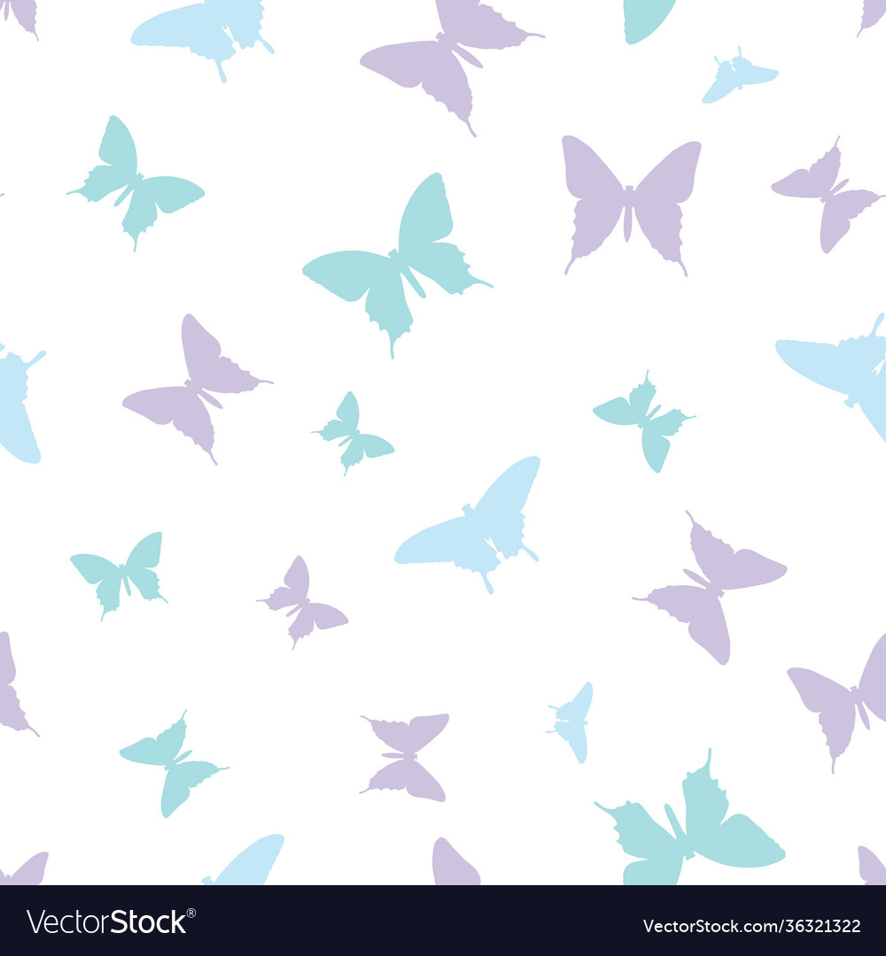 Butterfly repeat pattern Royalty Free Vector Image Butterfly repeat pattern Royalty Free Vector Image