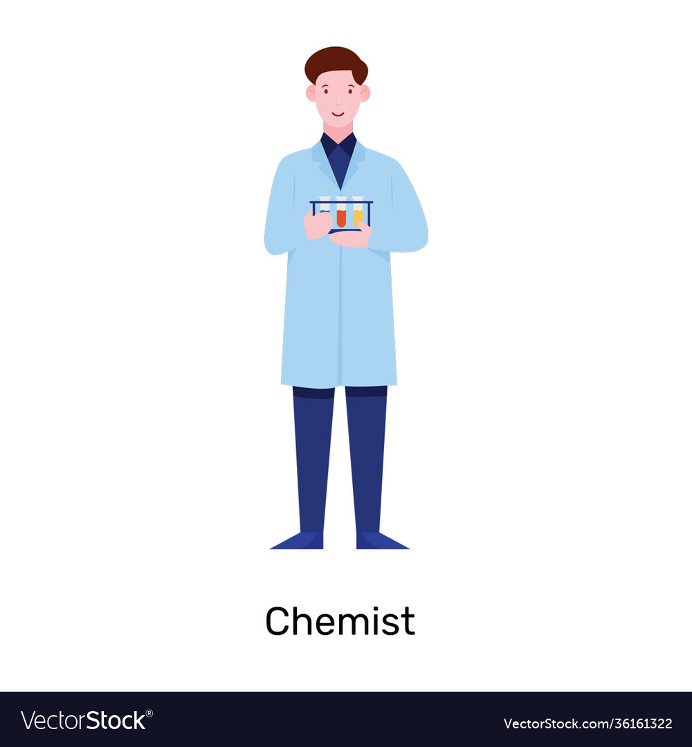 Chemist Royalty Free Vector Image - VectorStock