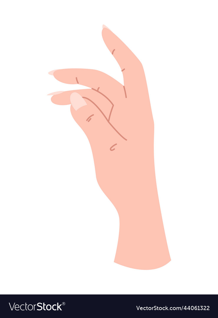 Hand pose icon Royalty Free Vector Image - VectorStock