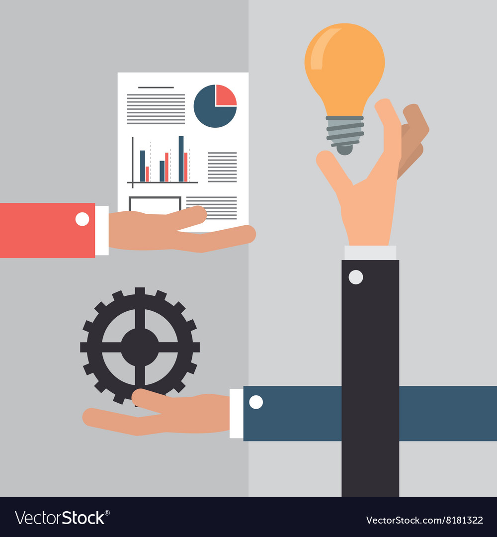 Infographic document design Royalty Free Vector Image