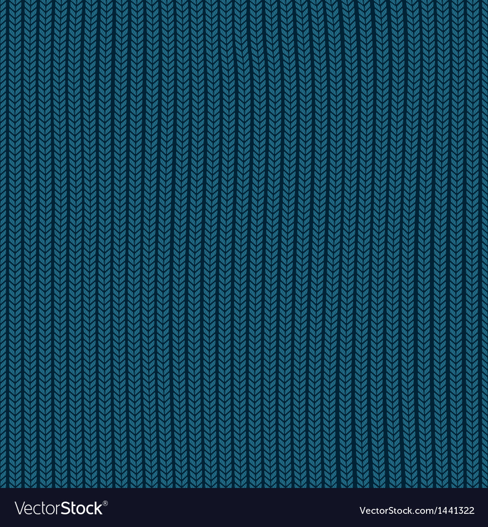 Seamless knitting pattern Royalty Free Vector Image
