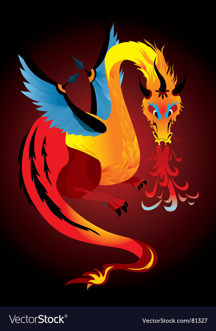 Dragon Royalty Free Vector Image - VectorStock