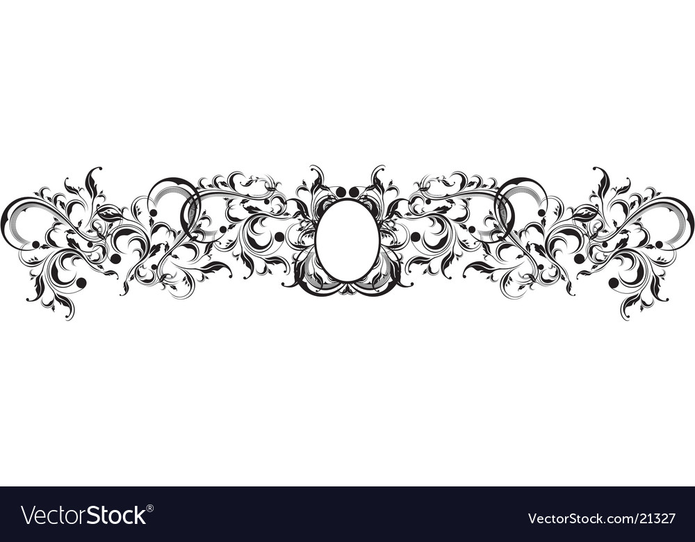 Florituras Royalty Free Vector Image - VectorStock