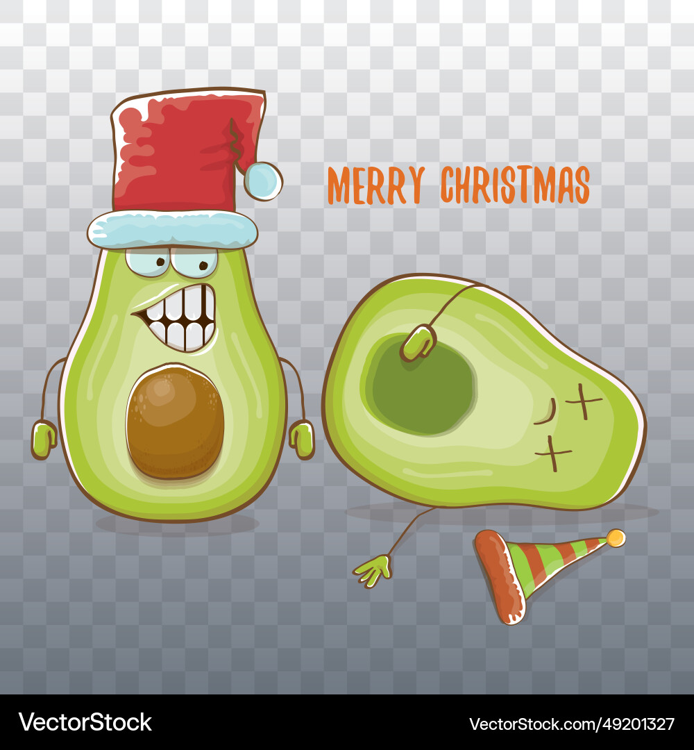 Merry christmas funky greeting card Royalty Free Vector
