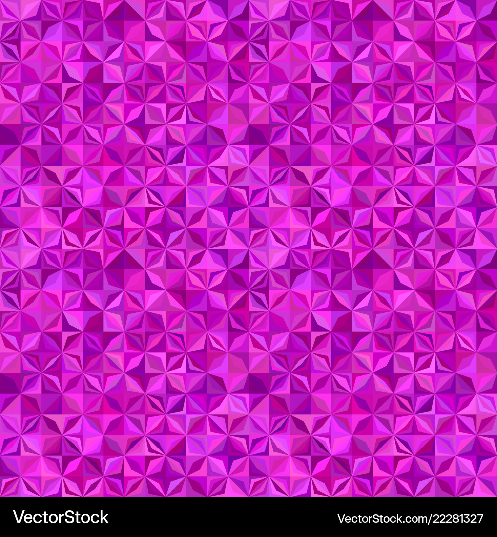 Purple geometric striped shape mosaic tile Vector Image