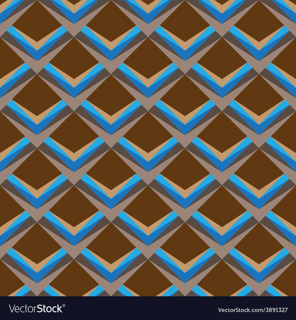 Trapezoid seamless pattern background Royalty Free Vector