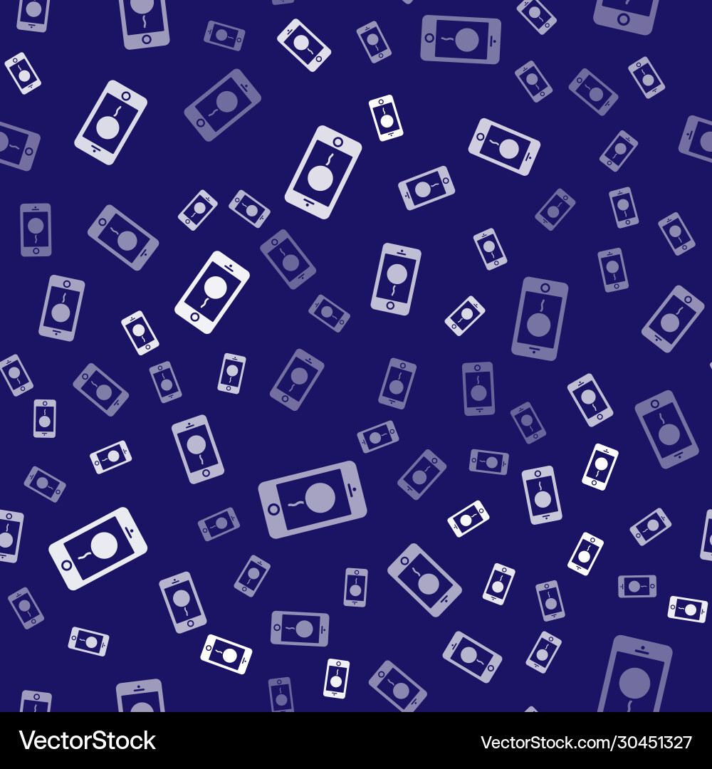 White mobile phone with birthday message icon Vector Image