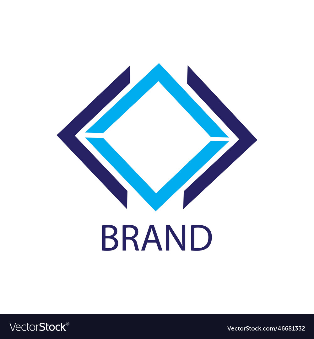 Initial o cube technology logo design Royalty Free Vector