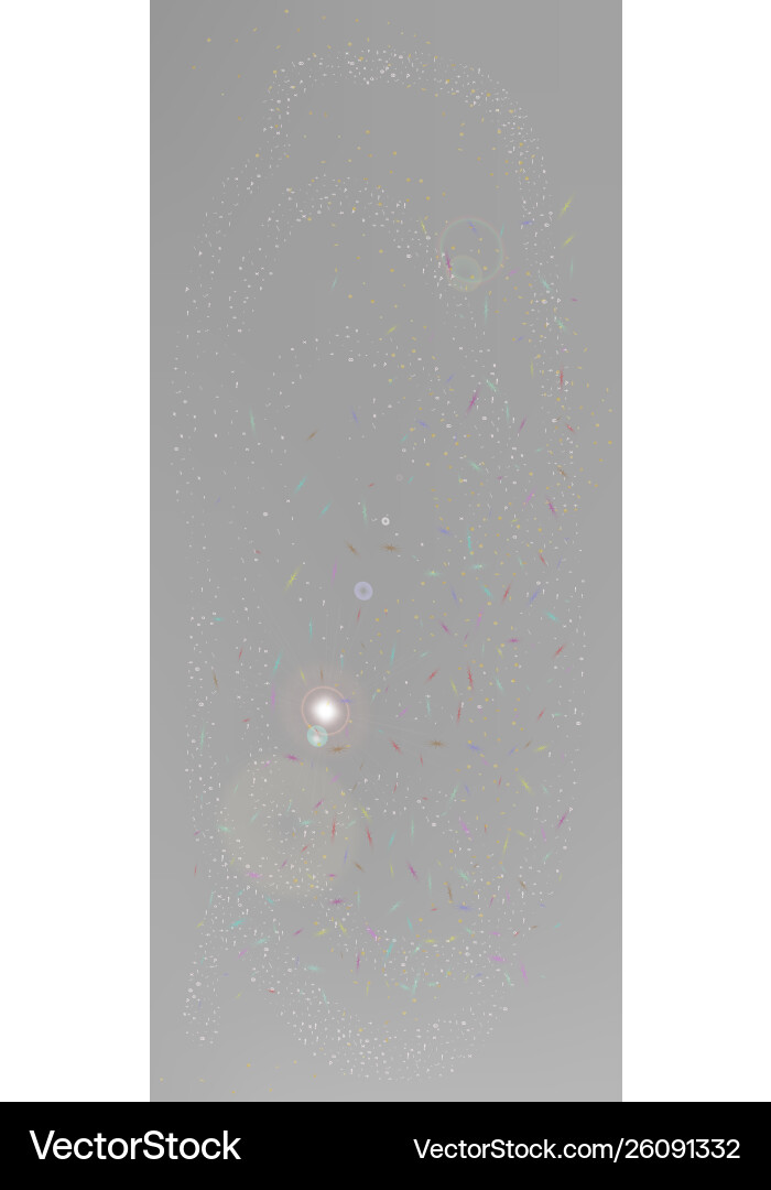 Professional abstract ultra wide space background Vector Image