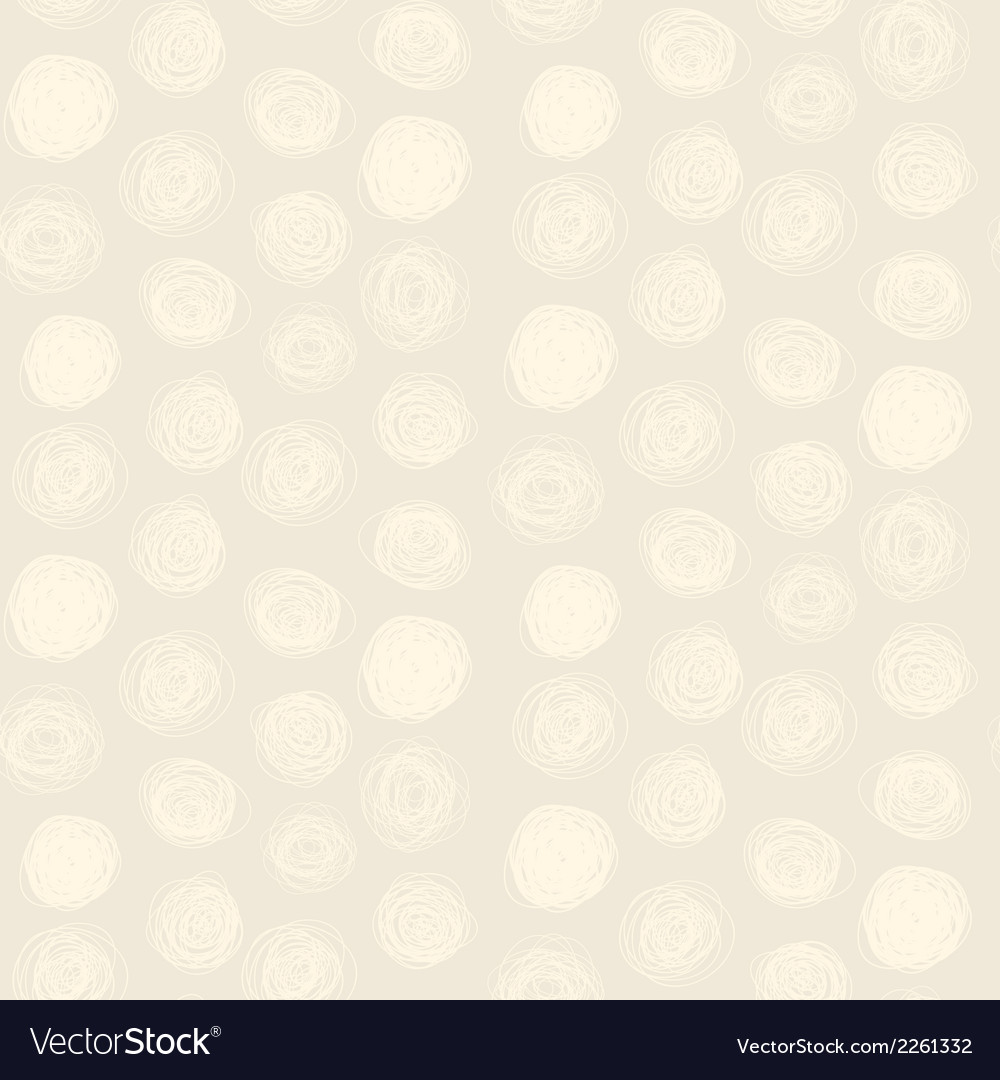 Seamless abstract childish scribble pattern Vector Image