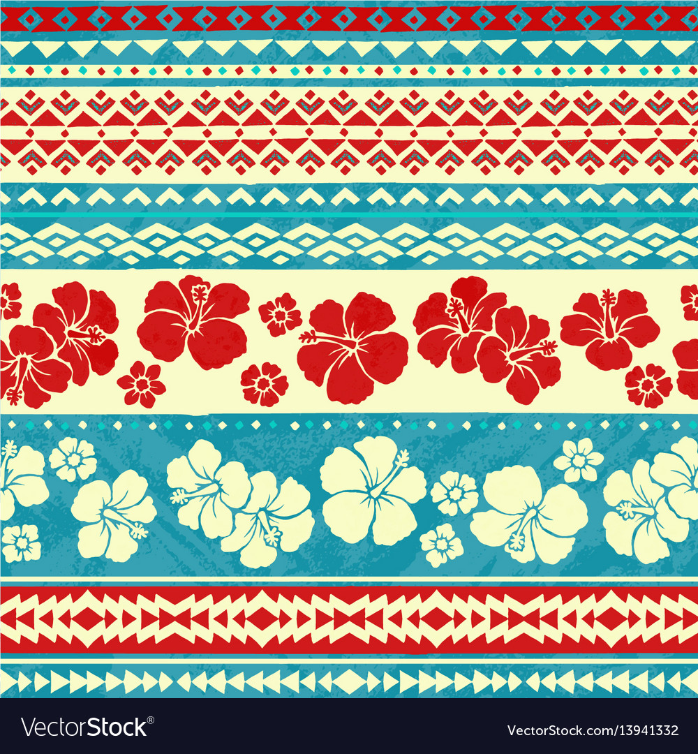 Seamless surf pattern Royalty Free Vector Image