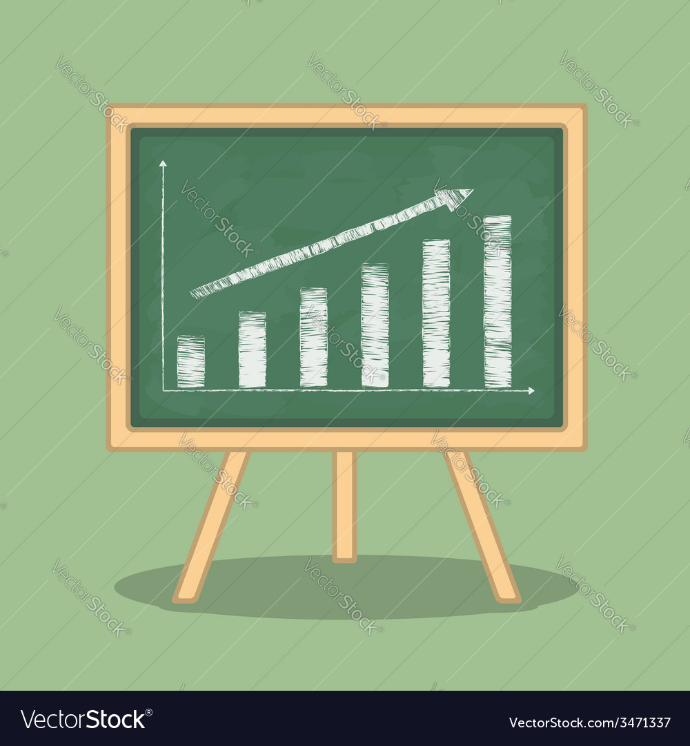 Bar graph Royalty Free Vector Image - VectorStock