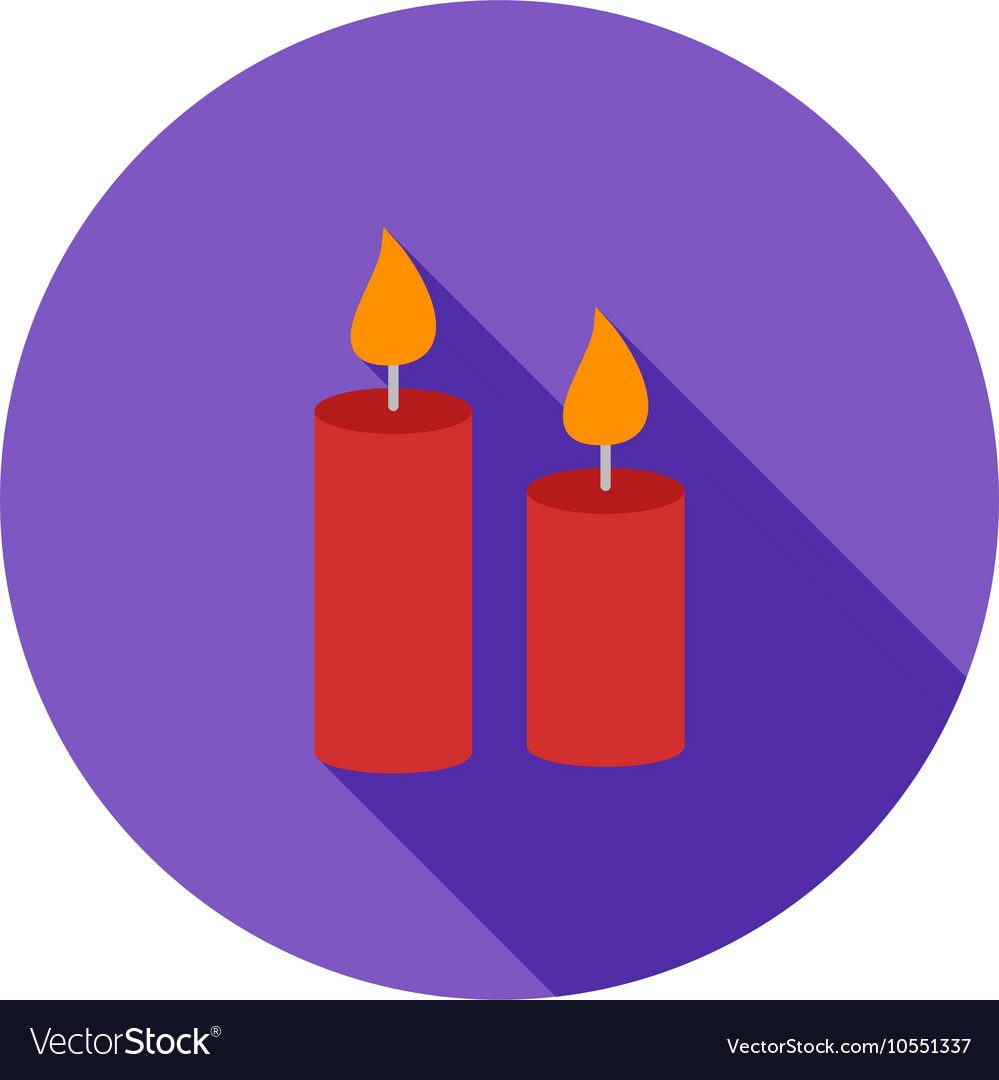 Candles Royalty Free Vector Image - VectorStock