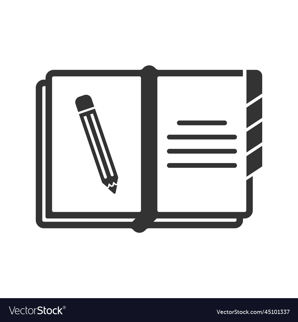 Note write icon Royalty Free Vector Image - VectorStock