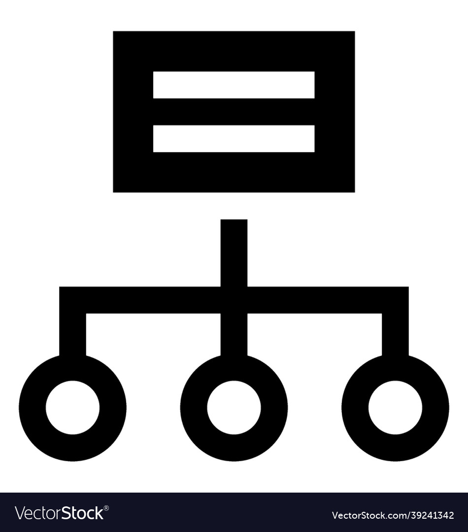 Computer network Royalty Free Vector Image - VectorStock