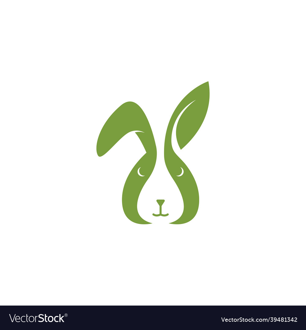 Rabbit icon design Royalty Free Vector Image - VectorStock