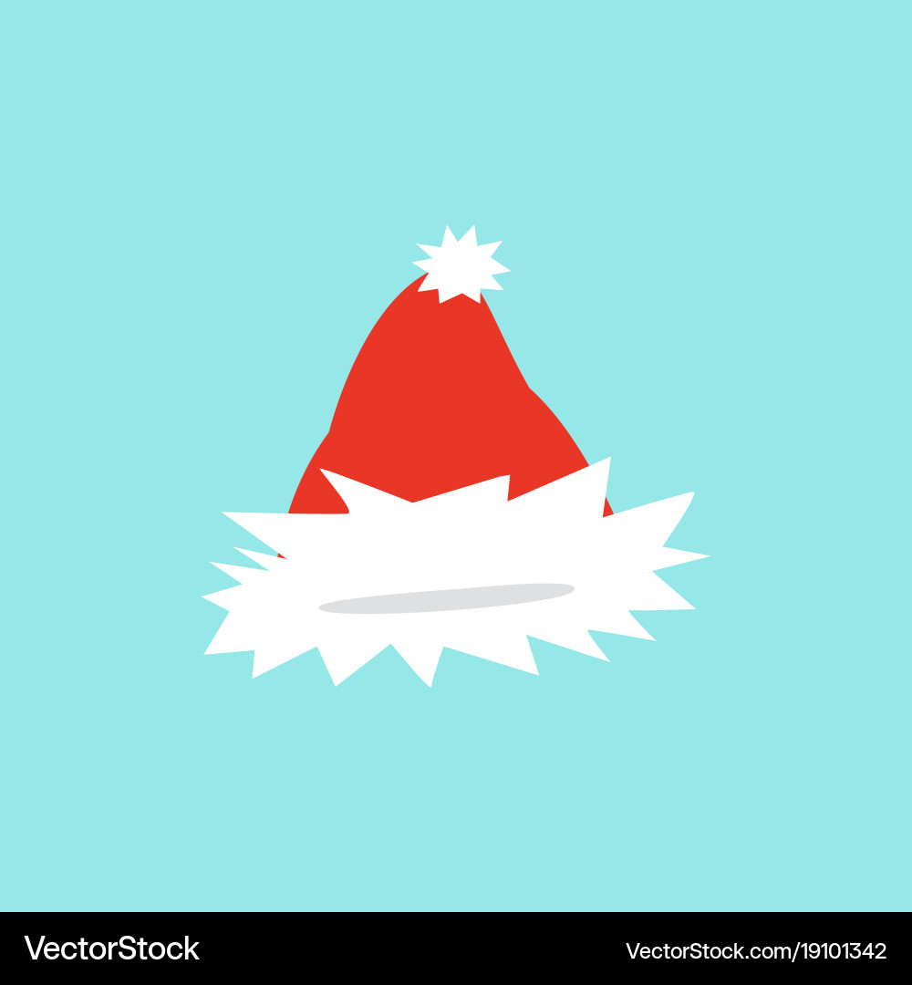 Set of santa hats Royalty Free Vector Image - VectorStock