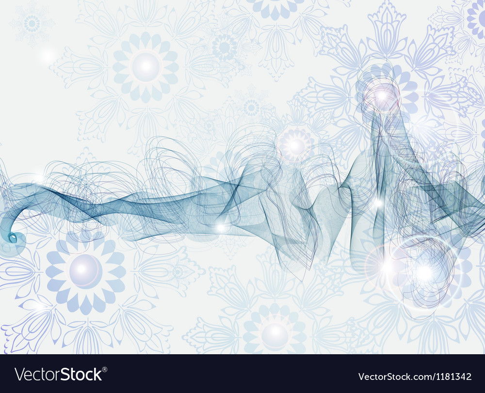 Winter abstract background Royalty Free Vector Image