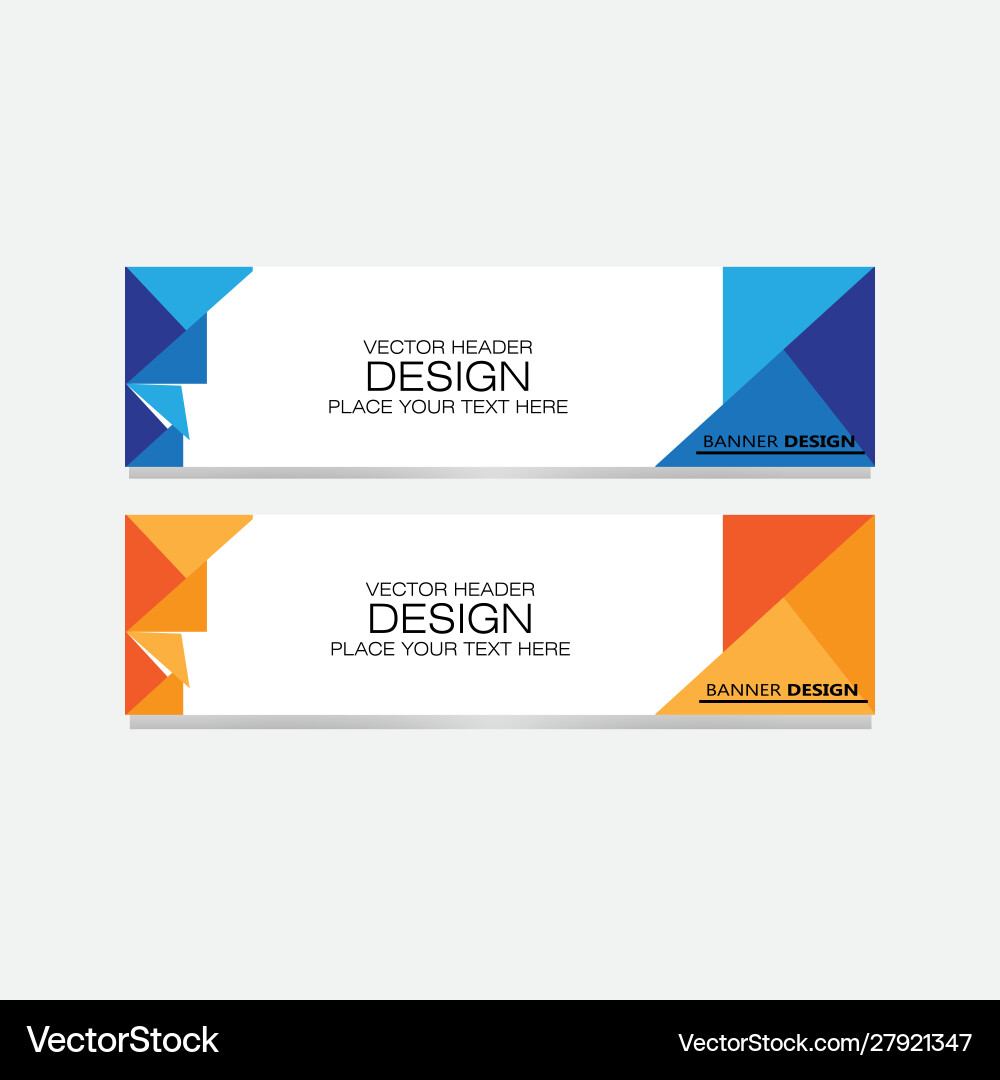 Abstract banner web Royalty Free Vector Image - VectorStock
