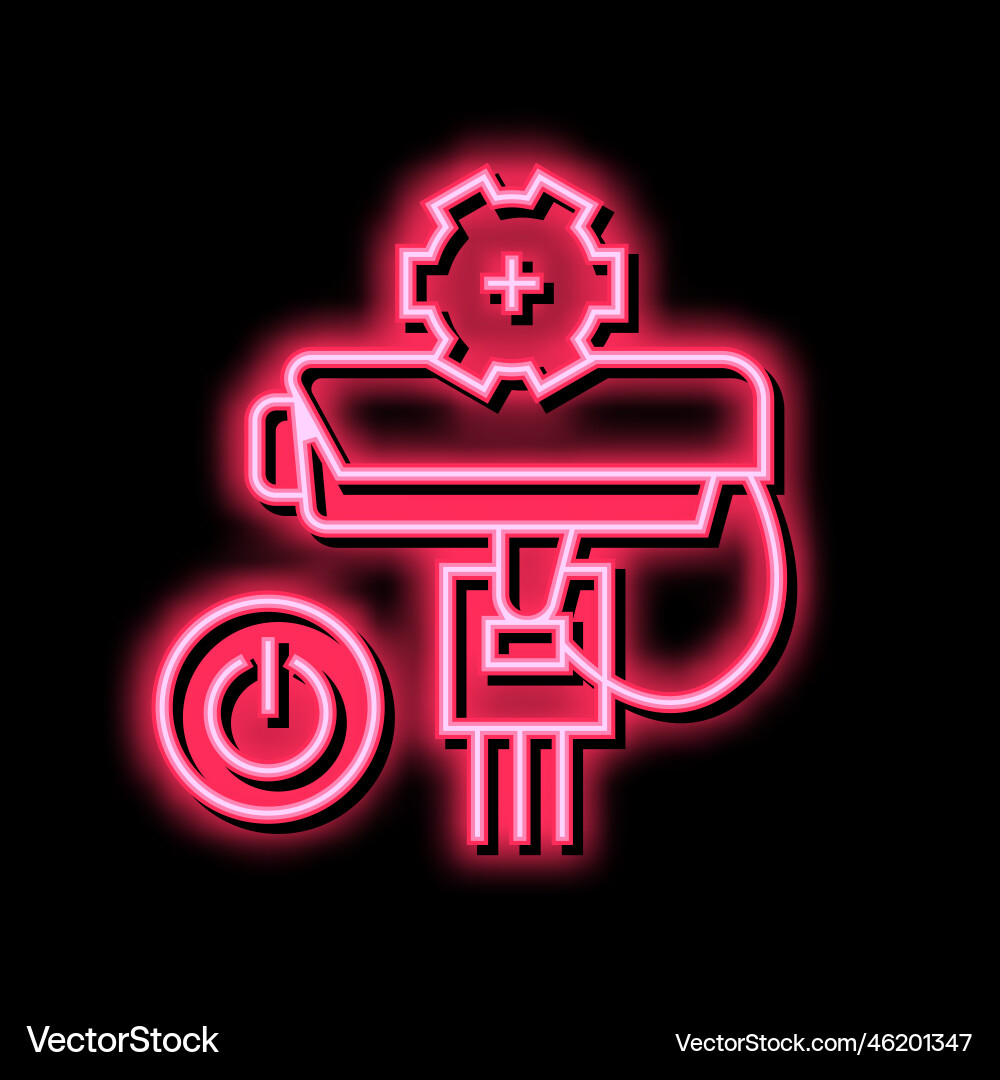 Electrical connection neon glow icon Royalty Free Vector