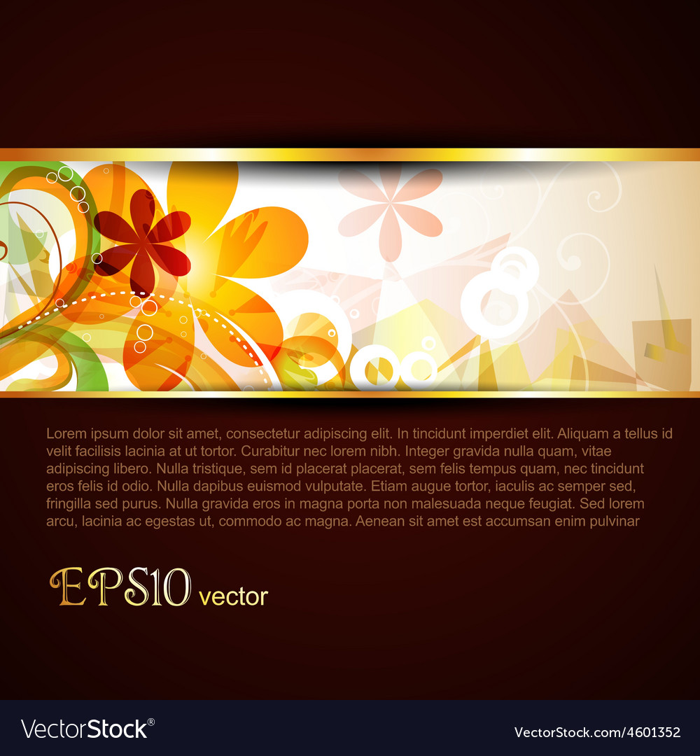 Template Royalty Free Vector Image - VectorStock