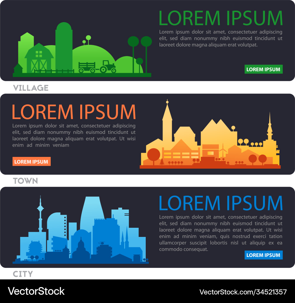 Abstract stylish cityscape infographics Royalty Free Vector