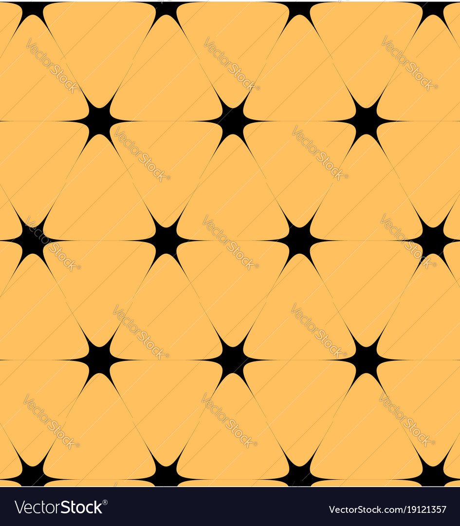 Geometric pattern yellow star Royalty Free Vector Image