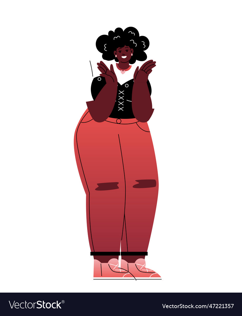 Happy smiling person Royalty Free Vector Image