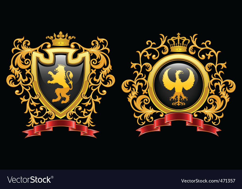 Heraldry Royalty Free Vector Image - VectorStock
