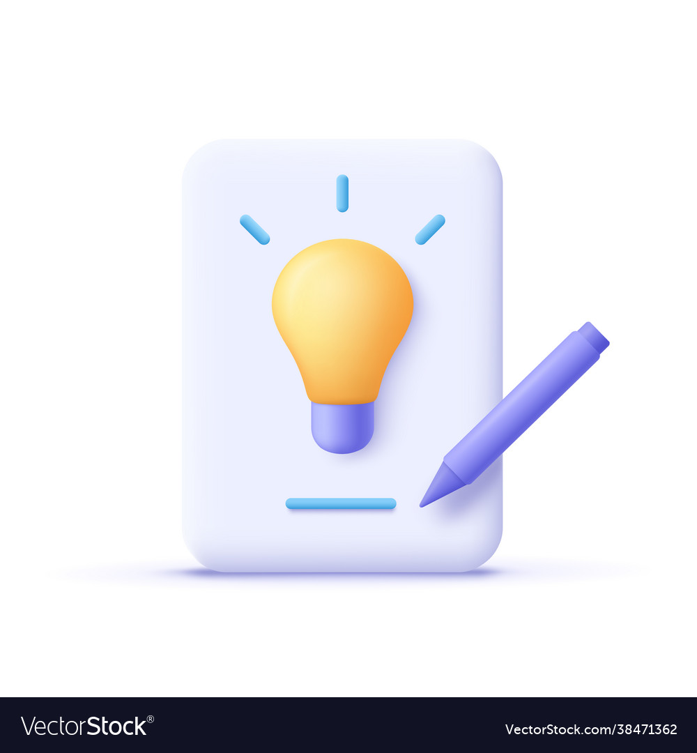 Copywriting writing icon creative Royalty Free Vector Image