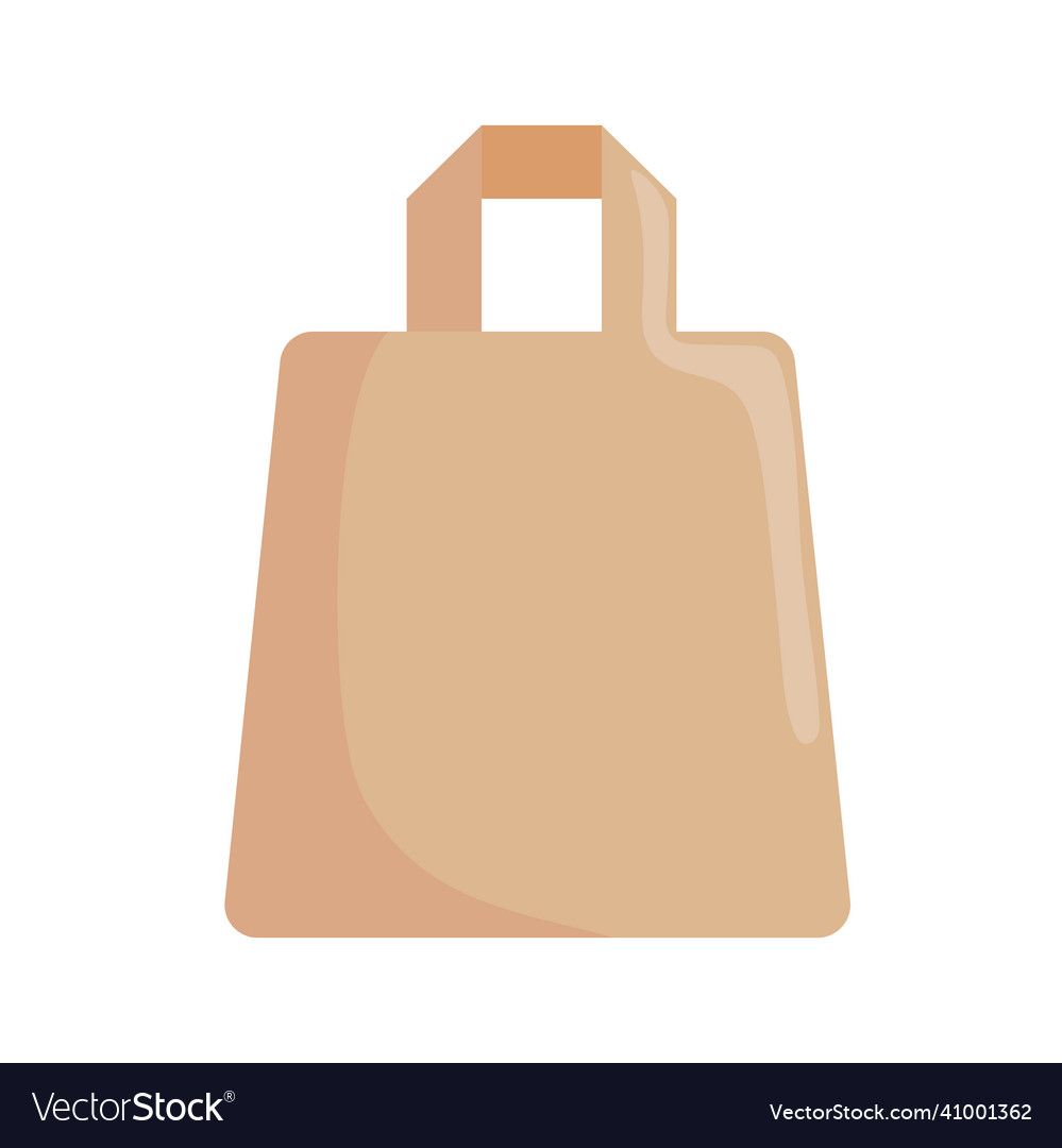 Eco bag paper Royalty Free Vector Image - VectorStock
