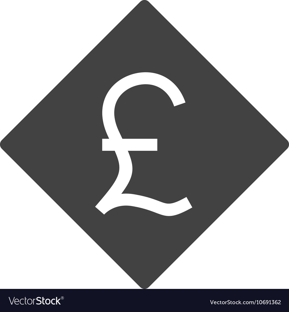 Pound symbol Royalty Free Vector Image - VectorStock
