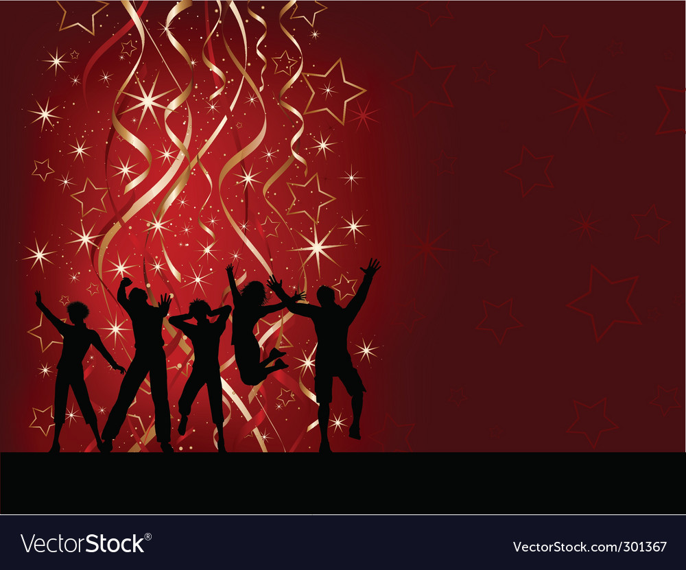 Christmas party Royalty Free Vector Image - VectorStock