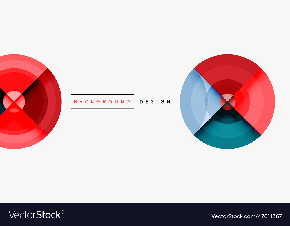 Circle pattern background abstract backgrounds Vector Image