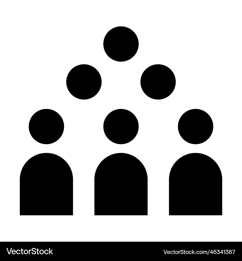 Community icon Royalty Free Vector Image - VectorStock