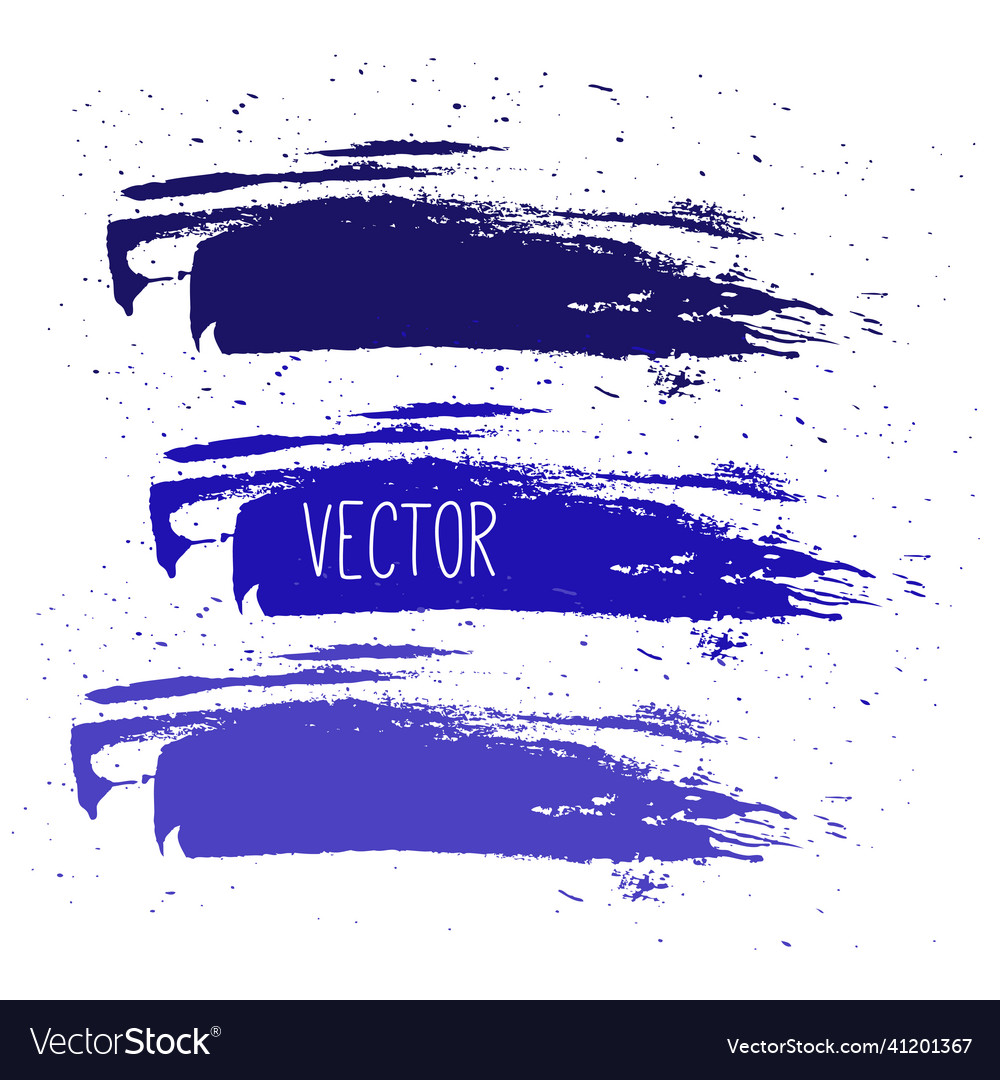 Ink texture set Royalty Free Vector Image - VectorStock